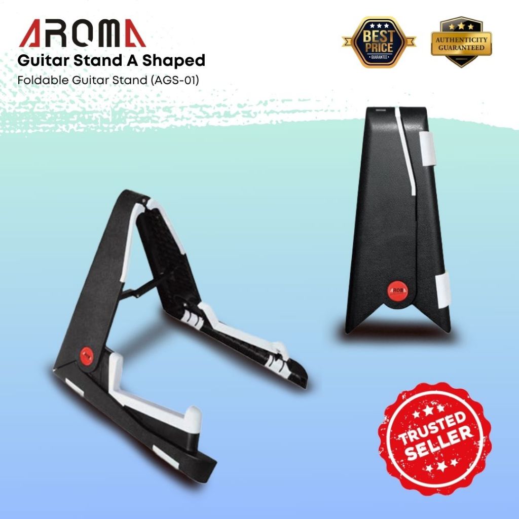 Aroma A Shape Guitar Stand AGS01/AGS-01 | Shopee Malaysia