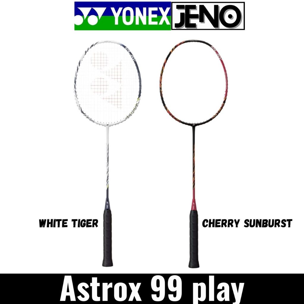 Yonex Astrox 99 Play Badminton Racket White Tiger Cherry Sunburst(100 ...