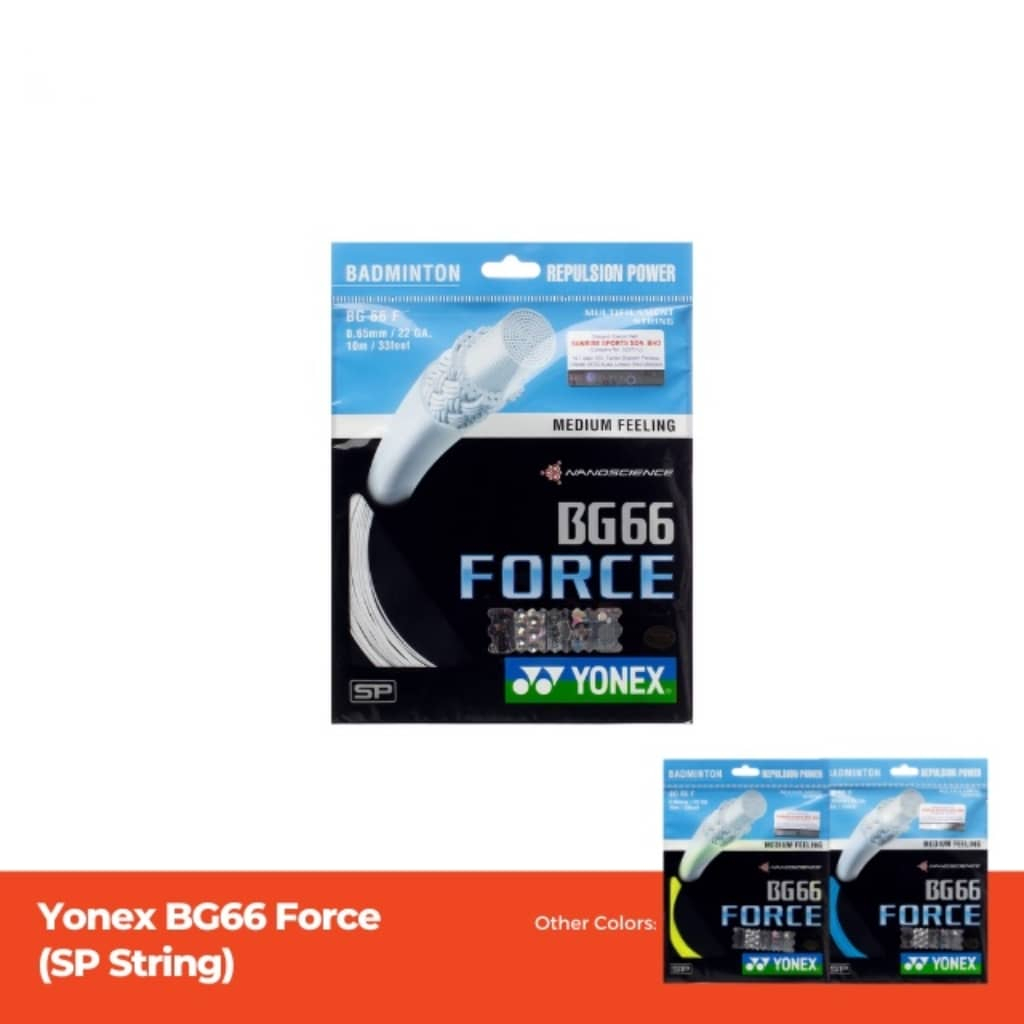 Yonex Badminton String BG66 FORCE | Shopee Malaysia
