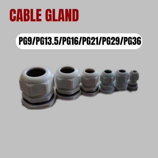 Cable Gland Nylon PG9 PG13.5 PG16 PG21 PG29 PG36 Waterproof Wire AC DC ...