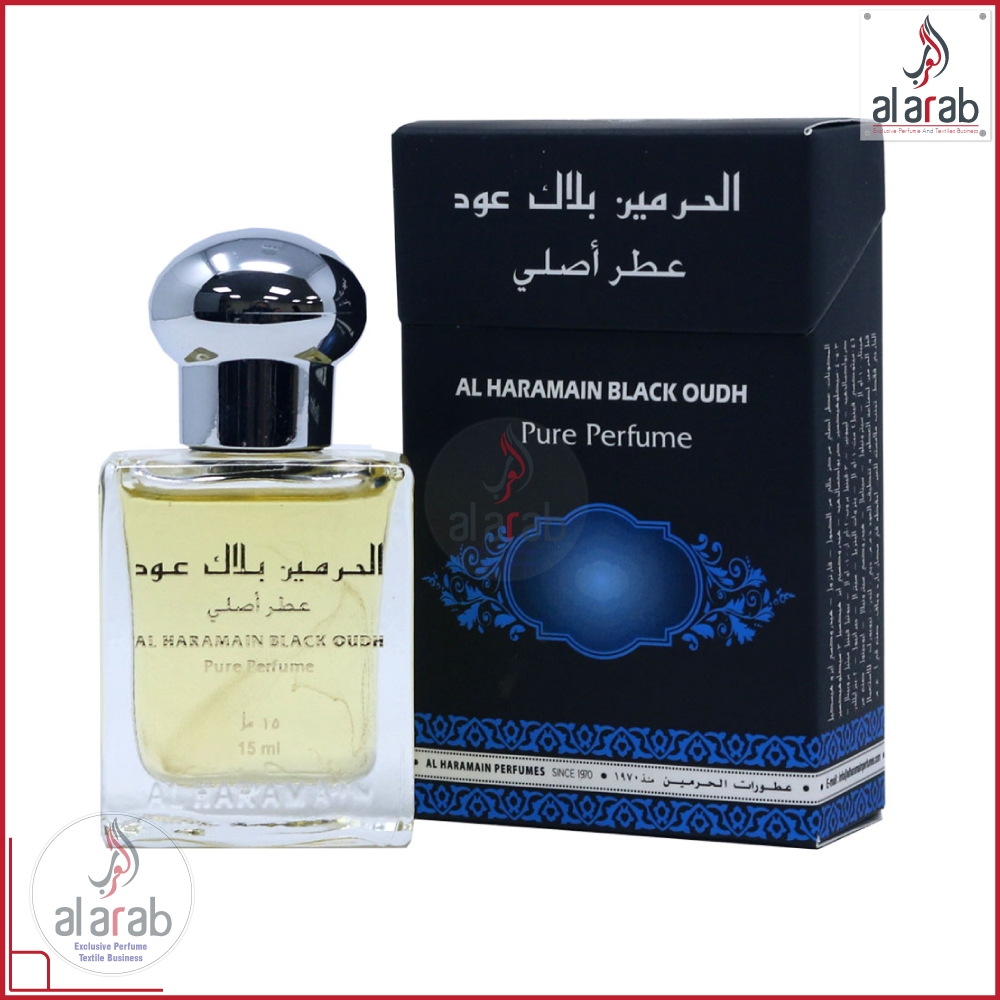 BLACK OUD Al Haramain 15ml Original Attar Toll On Unisex Haramain ...