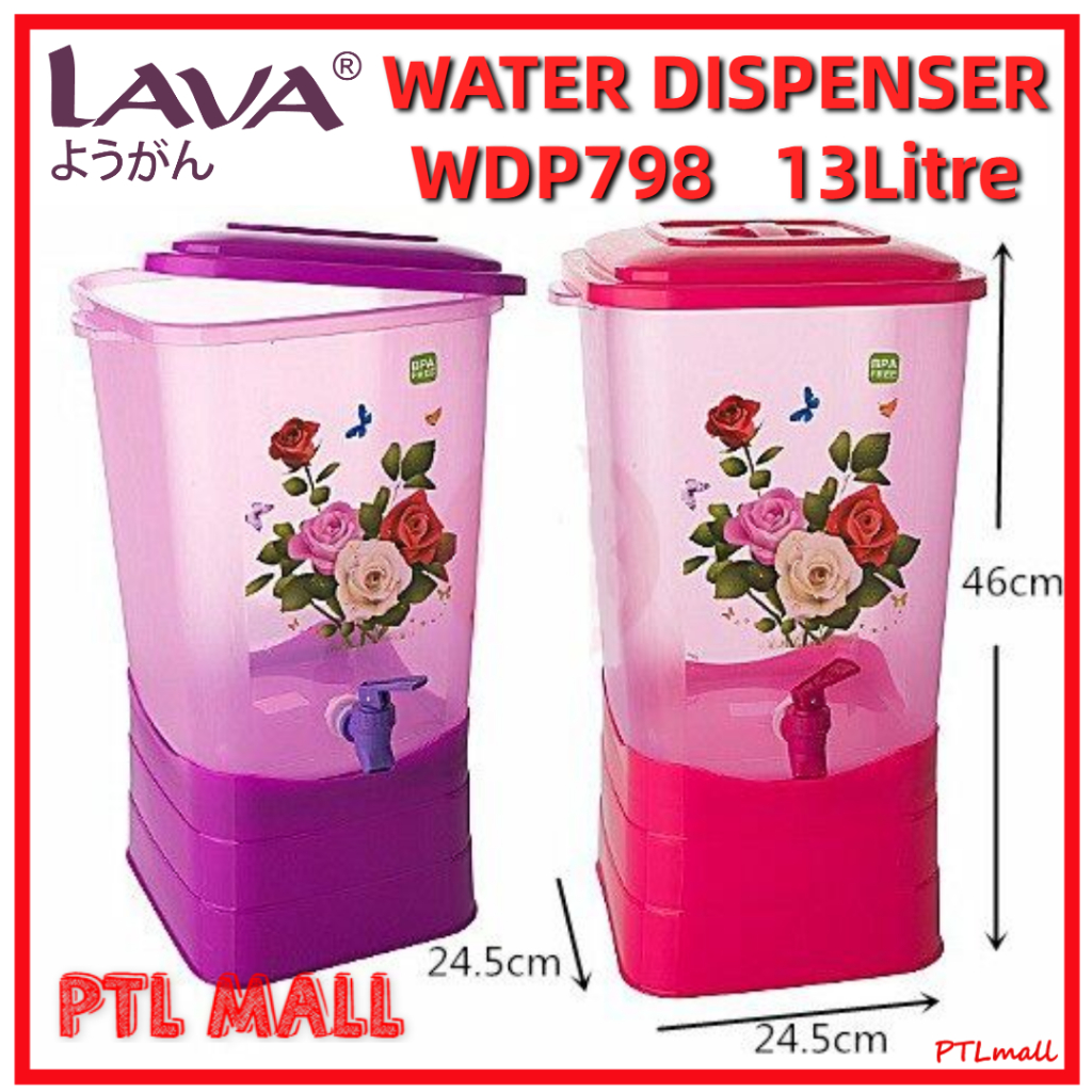LAVA WDP500 WATER DISPENSER WDP798 WDP794 WATER BOTTLE 5 LITRES DRINKING BOTTLE & TAP SPARE ...