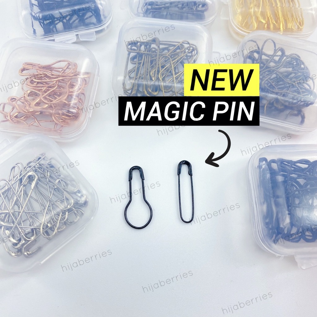 MAGIC PIN WITH CONTAINER (PIN BENTUK PEAR) | Shopee Malaysia