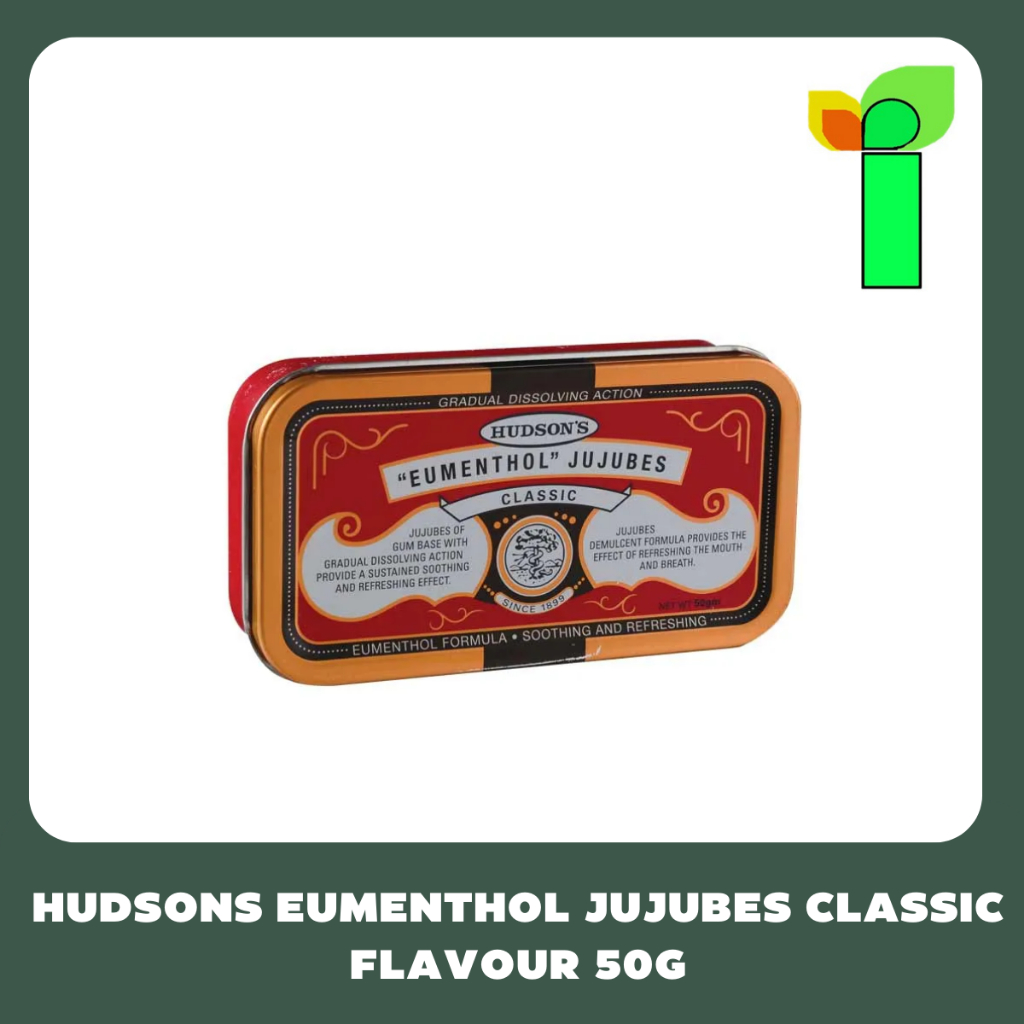 Hudson's Eumenthol Jujubes Classic Flavour | Shopee Malaysia