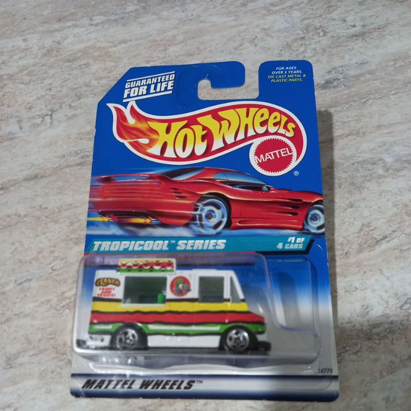 Hot Wheels Ice Cream Truck Tropicool Series #693 LOGO AT WHITE PAINT ...