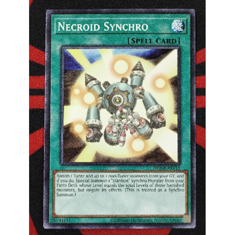 YUGIOH KONAMI DUNE-AE111 Necroid Synchro (Common) | Shopee Malaysia