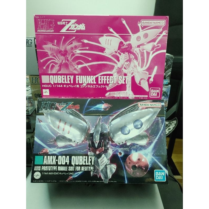 BANDAI MOBILE SUIT GUNDAM HGUC HG 1/144 AMX-004 QUBELEY REVIVE, PREMIUM ...