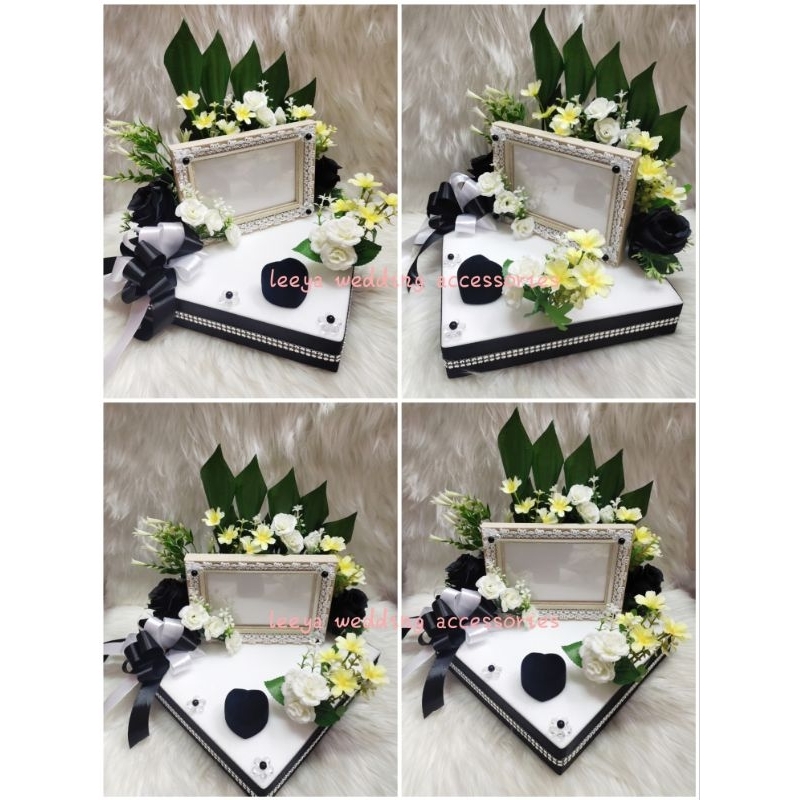 Custom Made Gubahan Frame Mas Kahwin Bekas Cincin Sireh Junjung