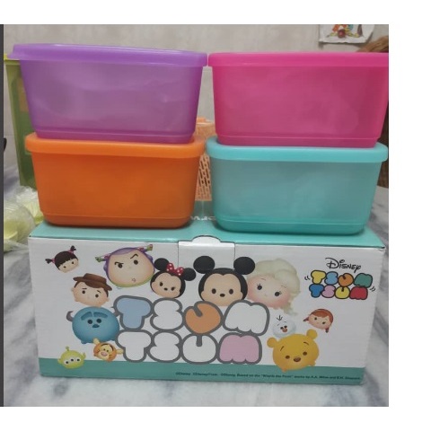Tupperware: Cubix Mini Rectangular 250ml (2 / 4 /8pcs) | Shopee Malaysia