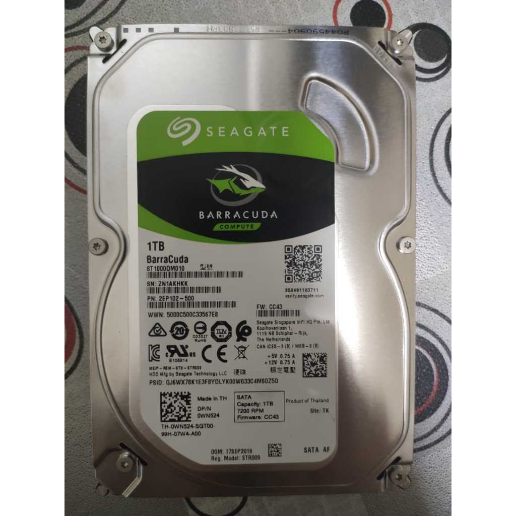 Seagate Barracuda 1TB 3.5” HDD Desktop PC | Shopee Malaysia