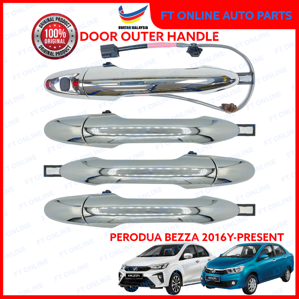 PERODUA BEZZA 2016-PRESENT D63D D42L DOOR HANDLE OUTER EXTERIOR 2017 ...