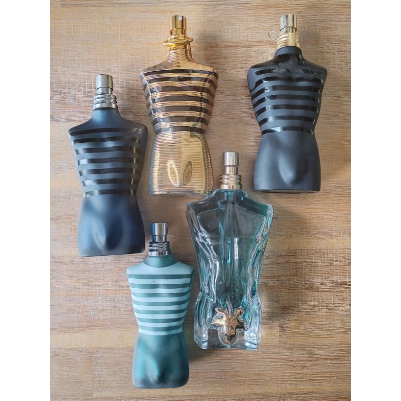 COMBO DECANT LE MALE ELIXIR, LE MALE, LE PARFUM, LE BEAU & ULTRA MALE ...