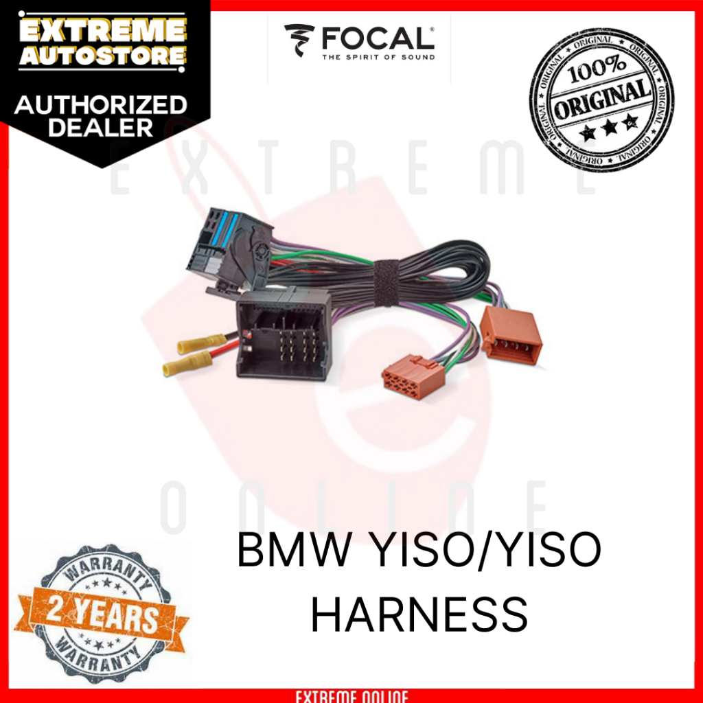 Focal Inside BMW Y-ISO Harness T-harness adapter for an Impulse ...
