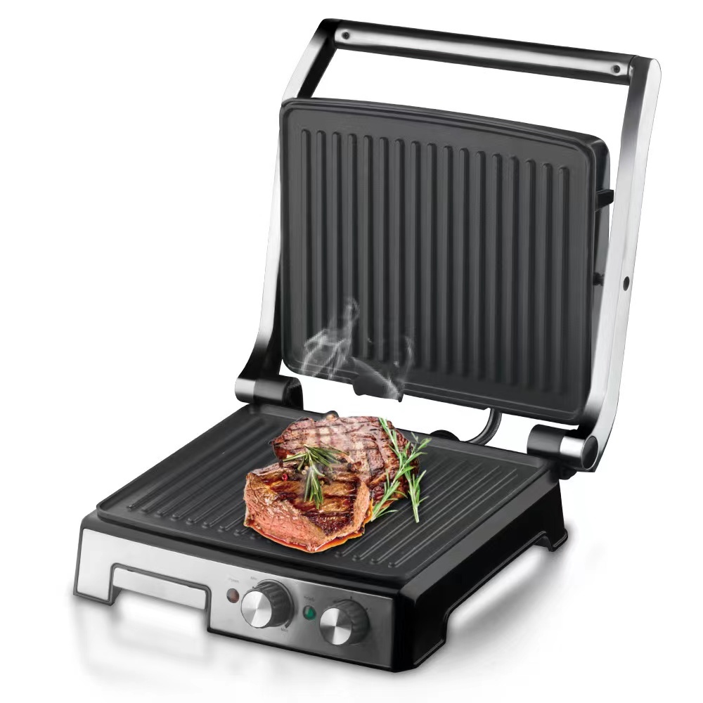 offer BBQ Steak Hamburger Electric Grill Machine Homemade Barbecue ...