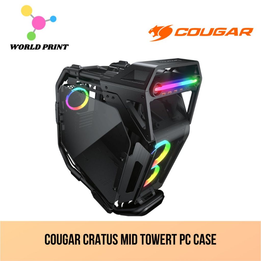 Cougar CRATUS Mid Towert PC Case | Shopee Malaysia