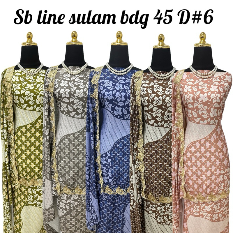 KAIN PASANG SB LINE SULAM (4meter) | Shopee Malaysia