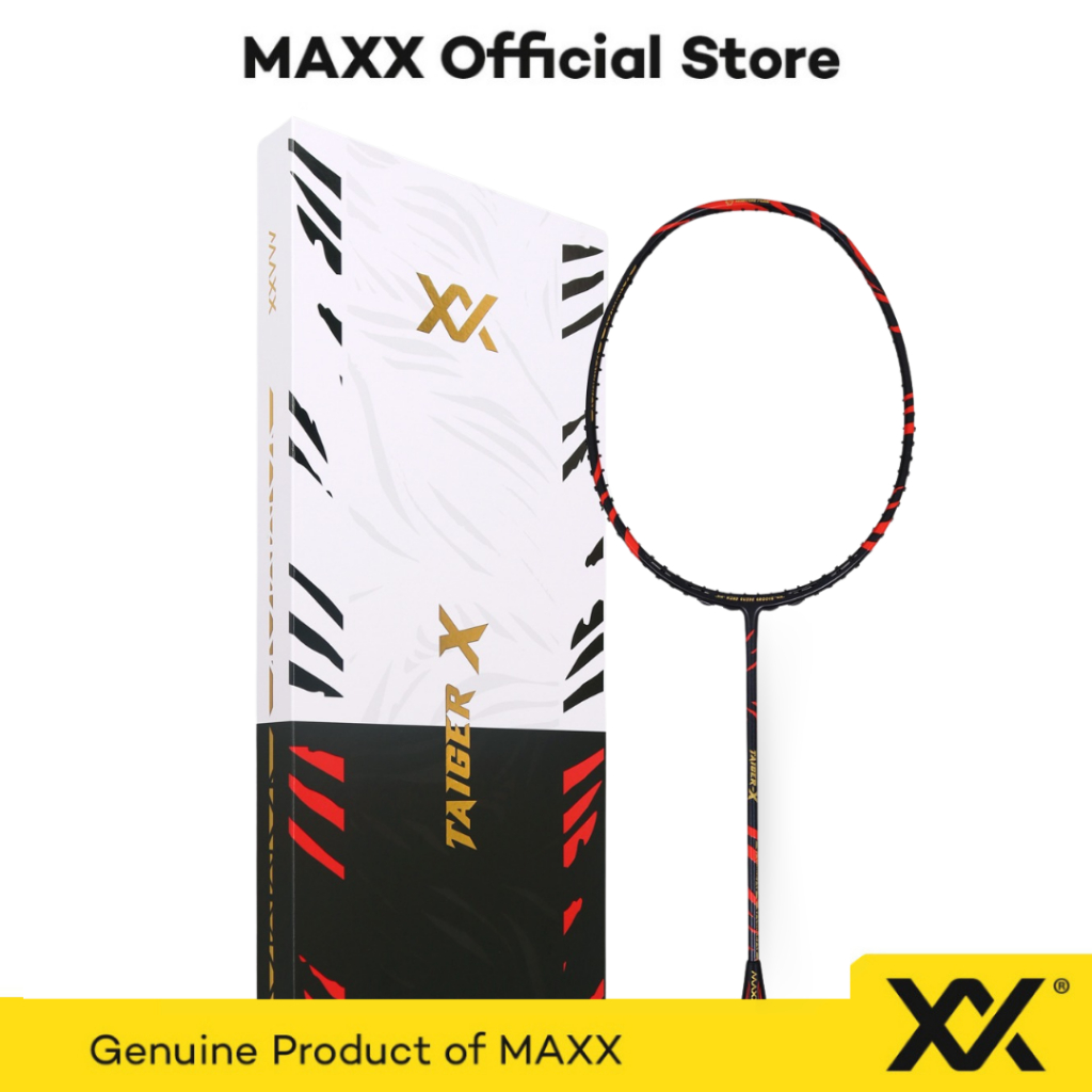 MAXX Badminton Racket - TAIGER X - Black | Shopee Malaysia