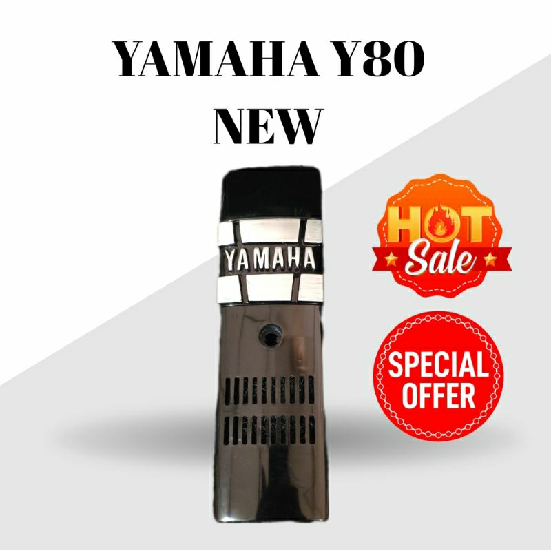 Yamaha Y80 Cdi Old / Y80 Cdi New Logo Horn Cover Emblem Depan | Shopee Malaysia
