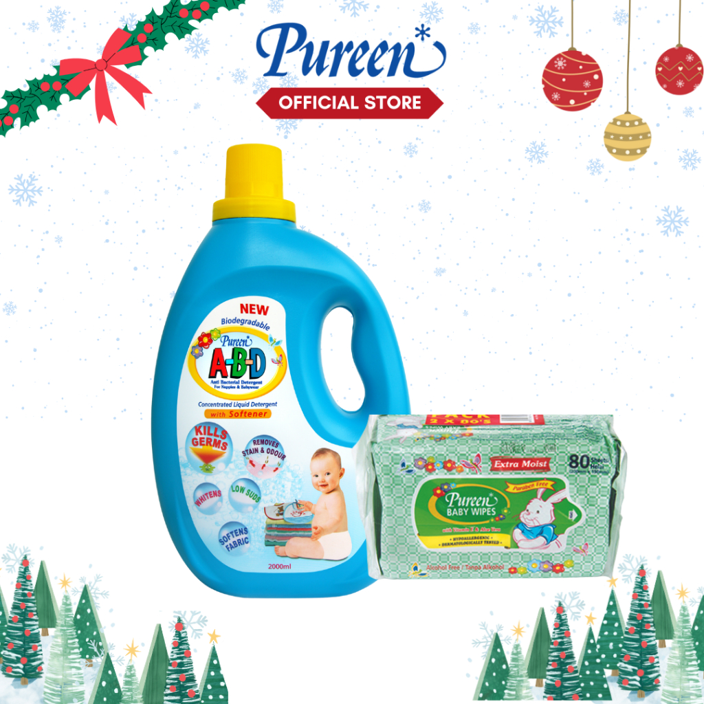 Pureen ABD Antibacterial Liquid Detergent (2000ml) | Shopee Malaysia