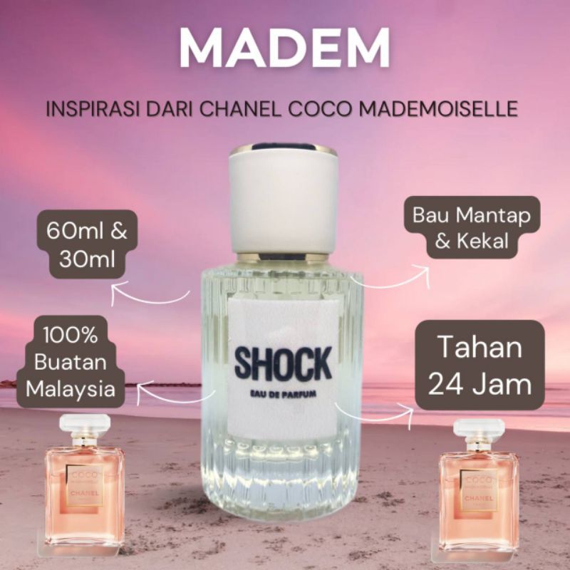 Madem - SHOCK Perfumes Tahan 24 jam Perfume Minyak Wangi Men Women ... Madem - SHOCK Perfumes Tahan 24 jam Perfume Minyak Wangi Men Women ...
