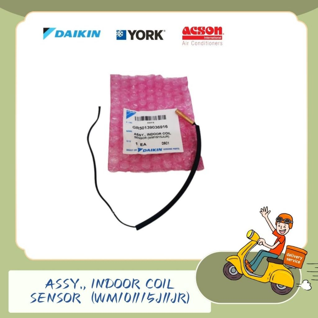 GR50139036916 DAIKIN WALL MOUNTED AIR COND INDOOR THERMISTOR - COPPER ...