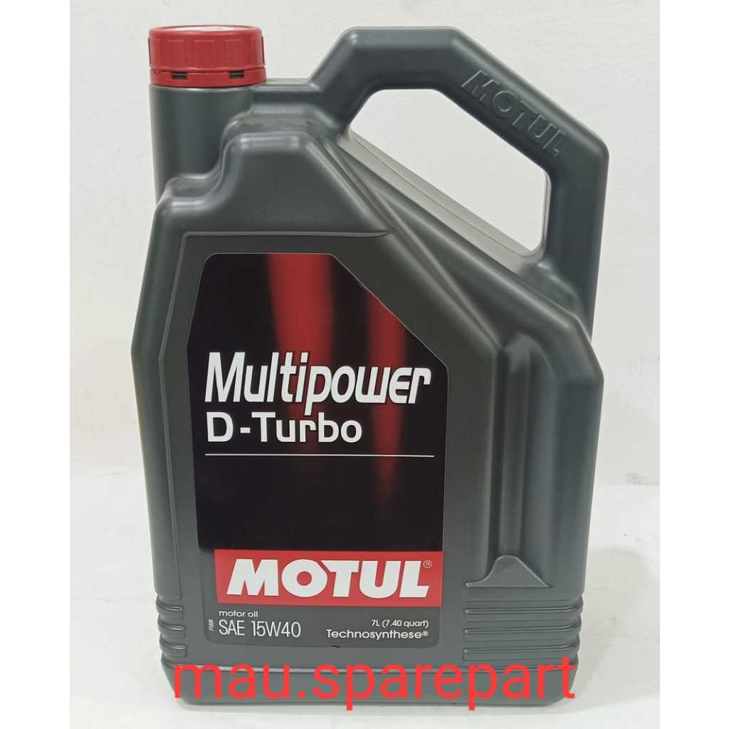 MOTUL MULTIPOWER D-TURBO 15W40 7 LITER | Shopee Malaysia