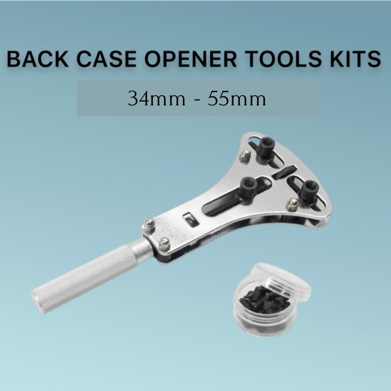 Watch Battery Replacement Kit Watch Back Remover for Rotate Open Watch ...