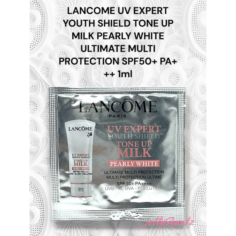 Uv Expert Youth Shield Tone Up Milk Pearly White Ultimate Protection SPF50+PA++++ 1ml | Shopee ...