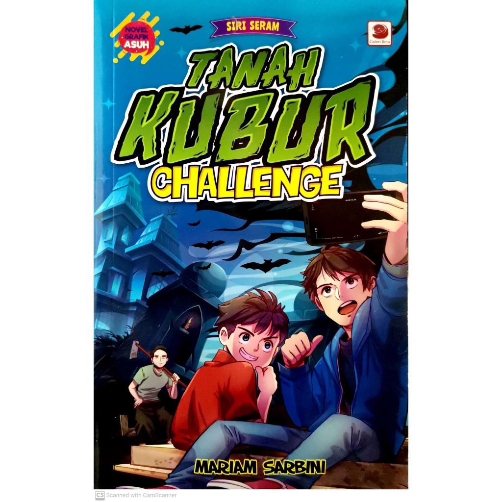 Novel Grafik Remaja Berwarna Bacaan Nilam Geng Besi Cik Hantu Makan Bff ...