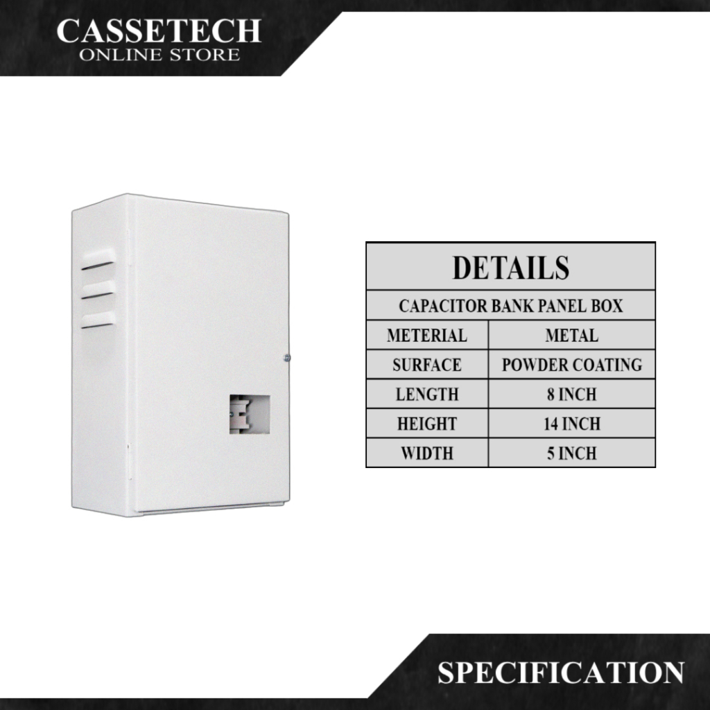 CAPACITOR BANK METAL BOX CLAD ELECTRICAL BOARD KOTAK SUIS ELEKTRIK ...