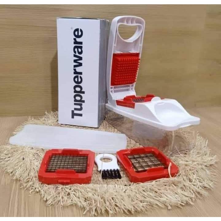 Tupperware Super Dicer Vegetable Chopper Food Shredder Potong Makanan ...