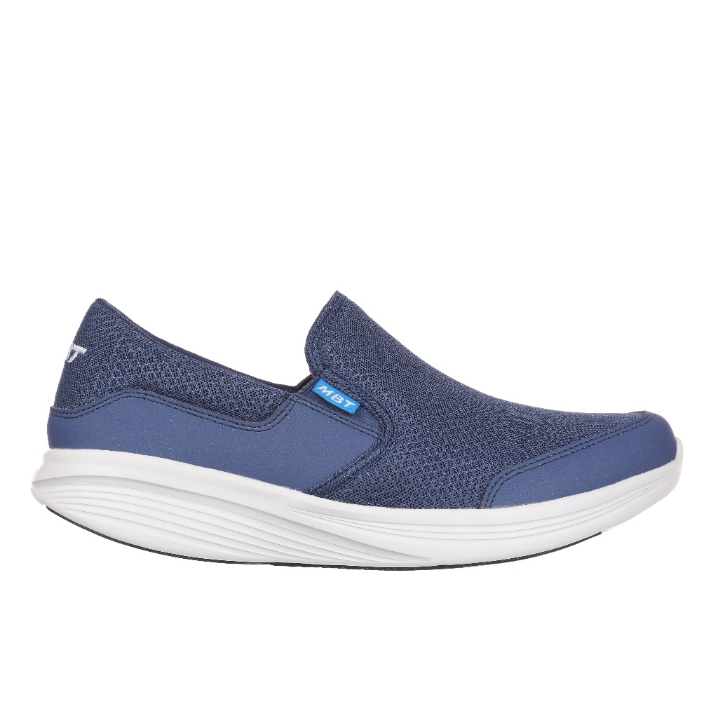 MBT SS24 MODENA III Men's Slip On Active Fitness Walking Shoe In Denim ...