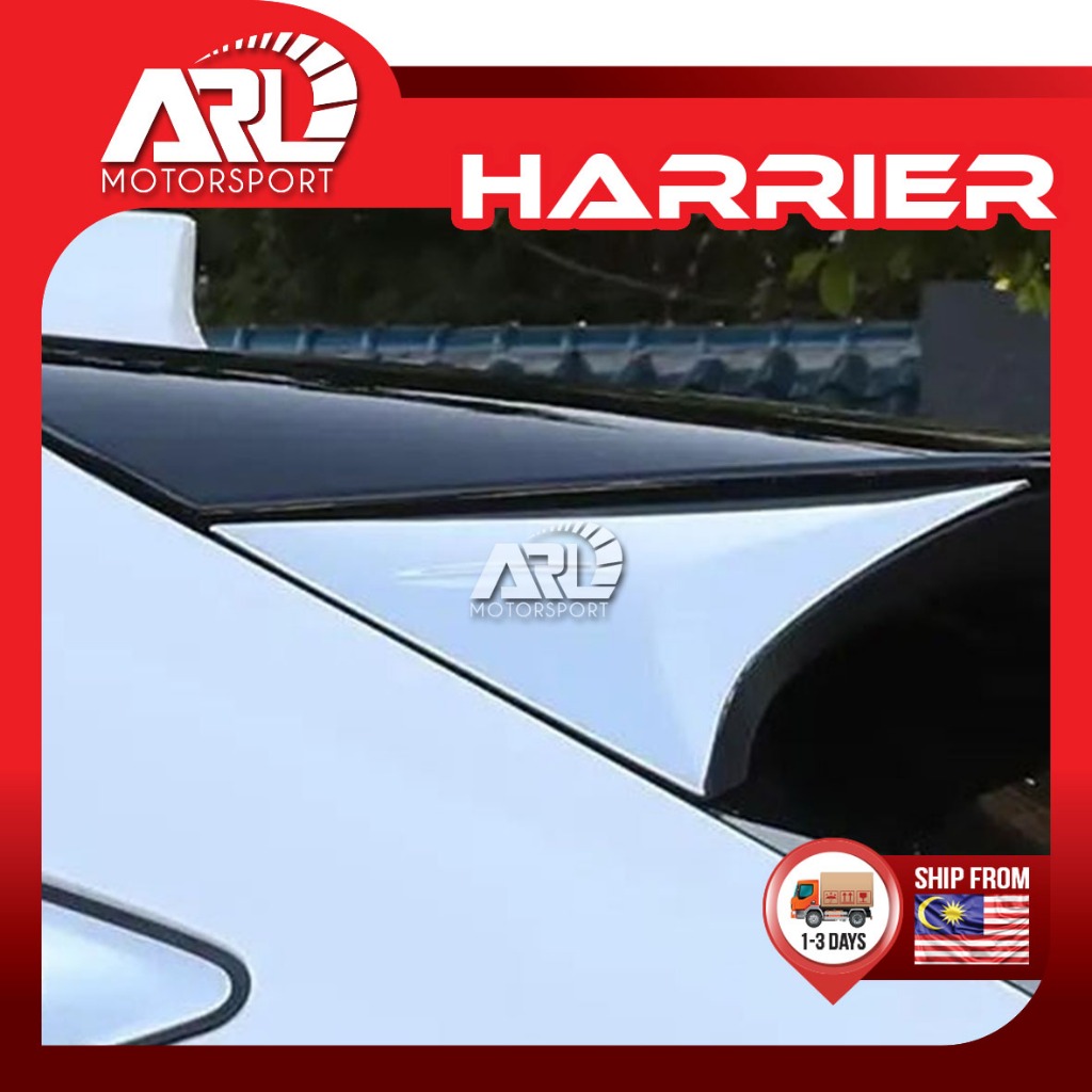 Toyota Harrier XU80 4th Gen (2020-2025) Rear Spoiler Triangle Chrome ...