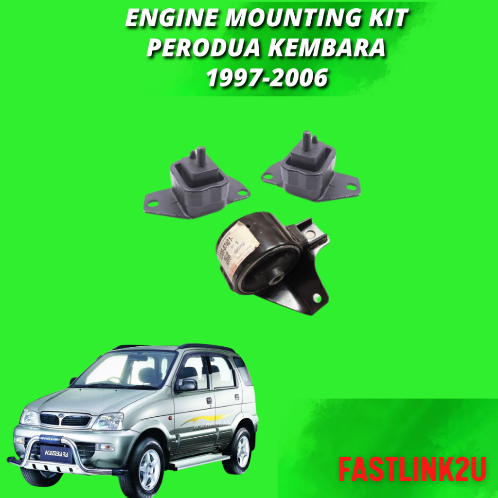 Perodua Kembara Daihatsu Engine Mounting Set 100% Good Quality | Shopee ...