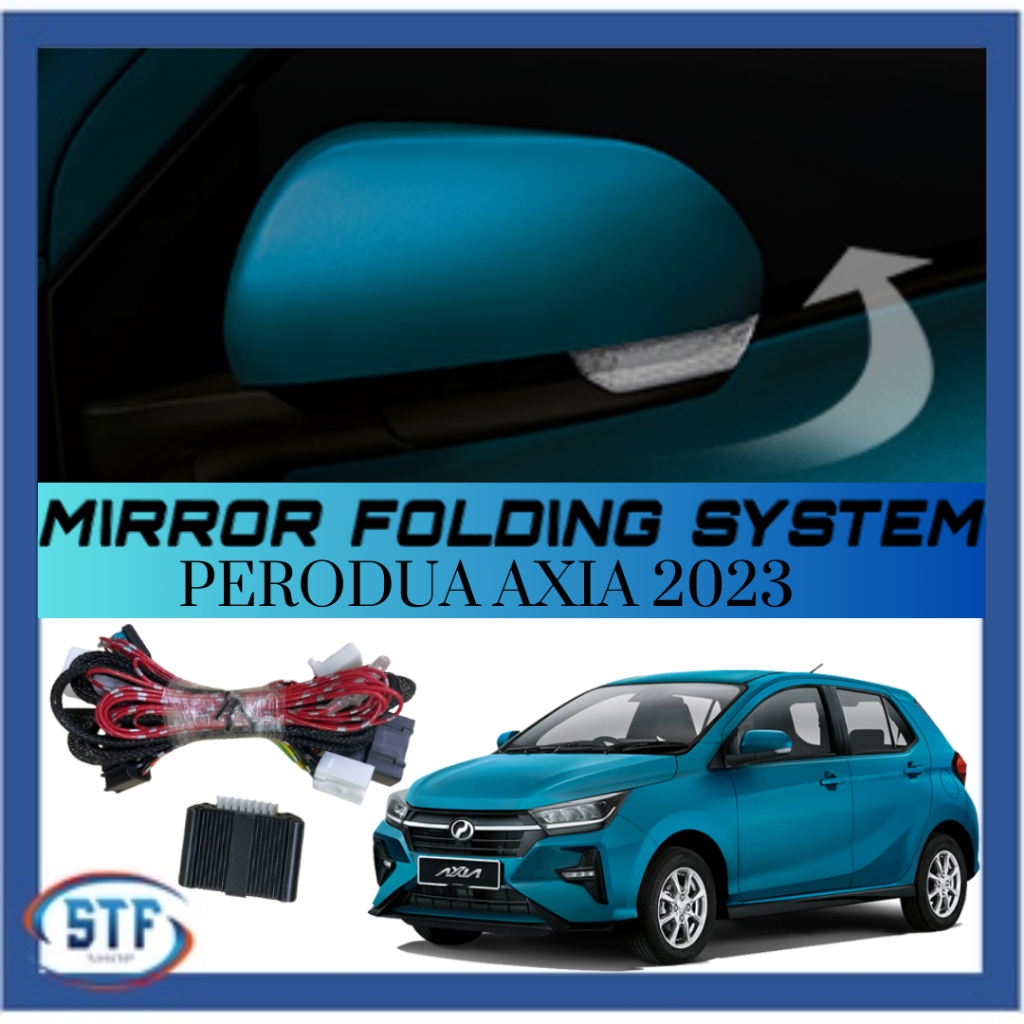 PERODUA AXIA 2023 AV/SE SPEC SIDE MIRROR AUTO FOLD SYSTEM (PLUG&PLAY ...
