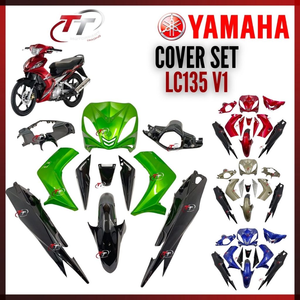 LC135 V1 LC 135 135LC Coverset Sticker Cover Set Api Body Caver Kaver ...