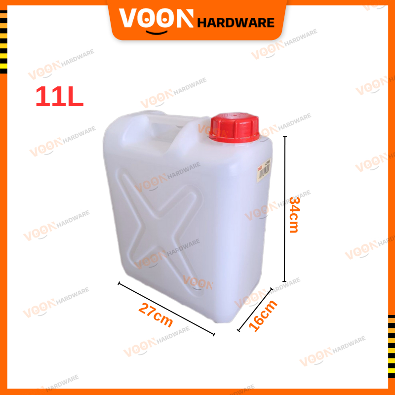 VOON [New] 4.8L 11L 20L 31L Jerry Can HDPE Plastic Bottle Container ...