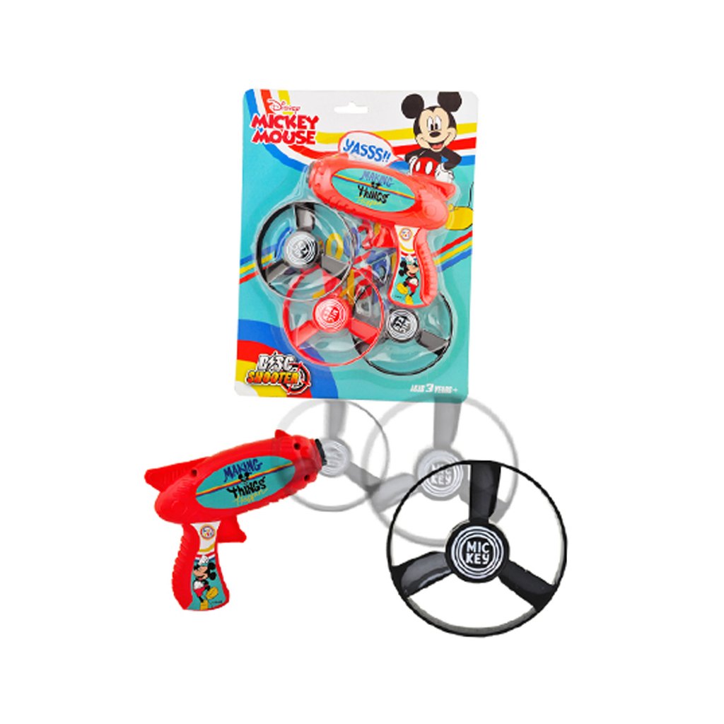 Disney Mickey/Minnie Disc Shooter Toy - Mickey Mouse/Minnie Mouse Kids ...