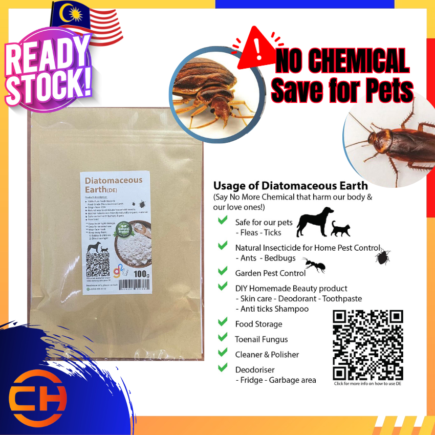 Diatomaceous Earth DE / Diatomite Powder / Pest Control / Plant Growth ...