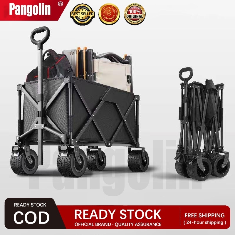 Wagon trolley Outdoor trolley cart folding Beach Garden Camping ...