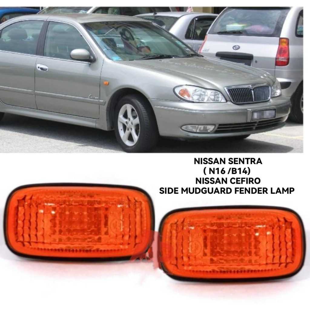 Nissan Sentra B14 N16 Cefiro A32 A33 Side Fender Mudguard Marker Signal ...