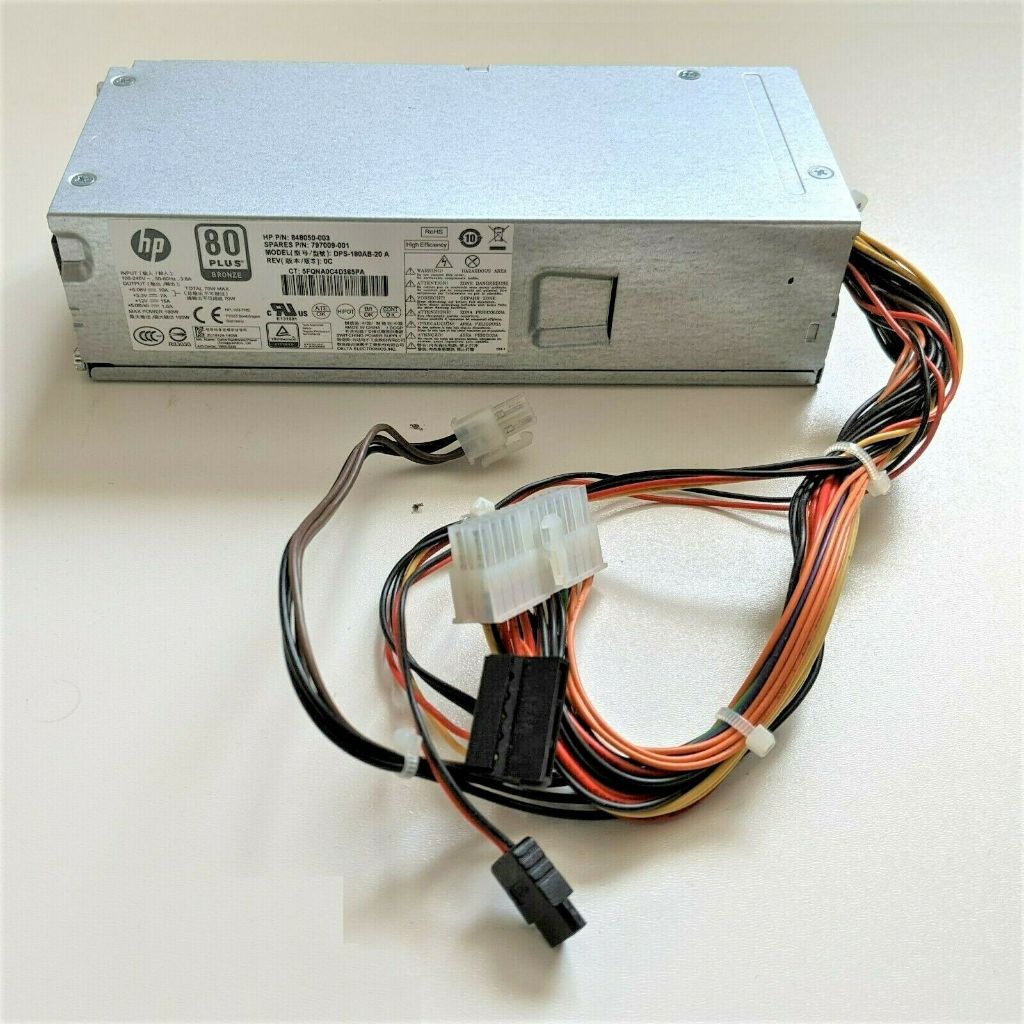 HP PS-4181-7 PCE019 PSU 848050-001 180W HP Slimline 200 400 260 270 450 ...