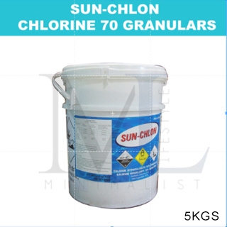 Minimalist Lifestyle:- Chlorine Klorin 70% - SUN CHLON 70 Granular (5KG ...