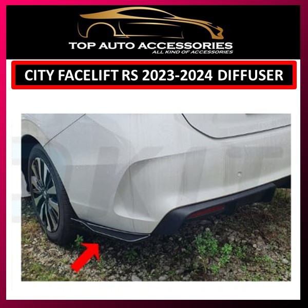 HONDA CITY FACELIFT 2023-2025 RS DIFFUSER BODYKIT, THAI DIFFUSER, THAI ...