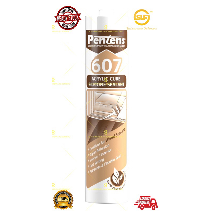 Pentens 450GRAM PENTENS PT607 ARYLIC CURE SEALANT High Quality Silicon ...