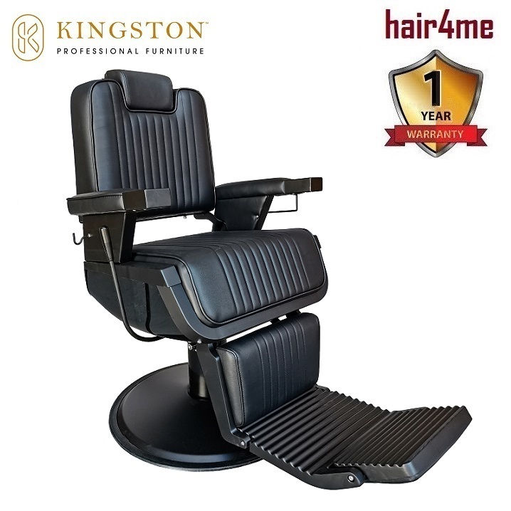Kingston DELTA Emperor Carbon Black Hydraulic Barber Chair | Shopee ...