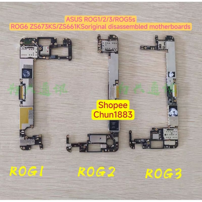 ASUS ROG1 rog2 rog 2 rog3 ROG5s Rog 3 Rog 5/ROG6/ZS673KS/ZS661KS original disassembled ...