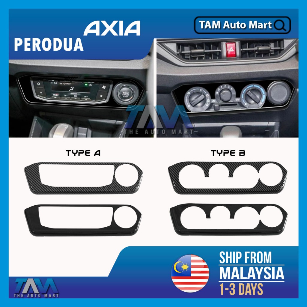 Perodua Axia 2nd Gen A300 (2023-2024) Aircond Switch Panel Type A Or ...