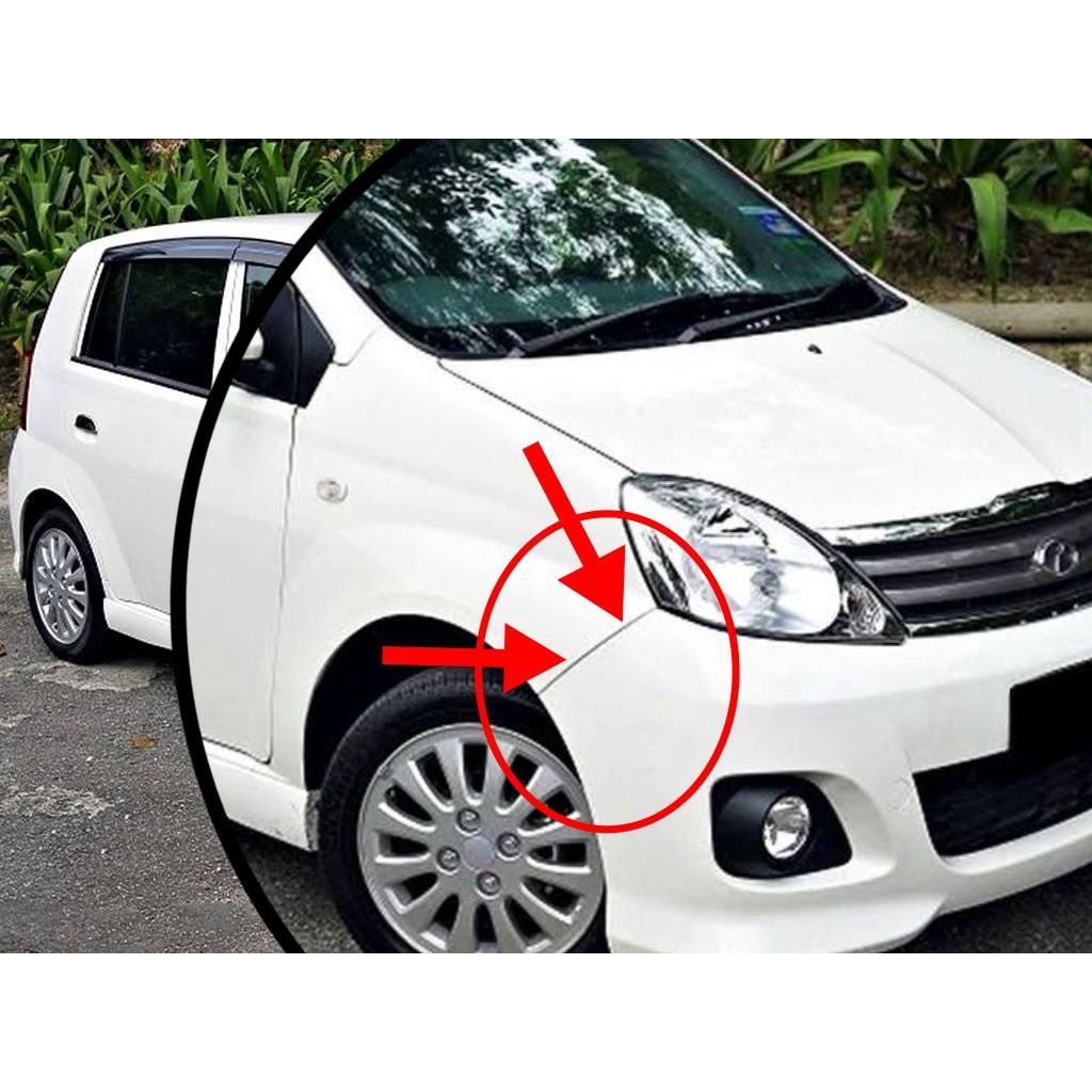 ORIGINAL PERODUA VIVA FRONT SIDE BUMPER BRACKET DEPAN BUMPER BRACKET ...