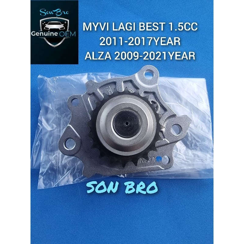 PERODUA MYVI LAGI BEST 1.5 ALZA 2009-2021YEAR OIL PUMP 15100-BZ080 ...